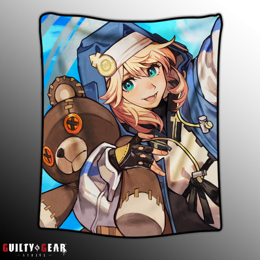 Guilty Gear Strive Deluxe Flannel Fleece Blanket Bridget Arcshopus