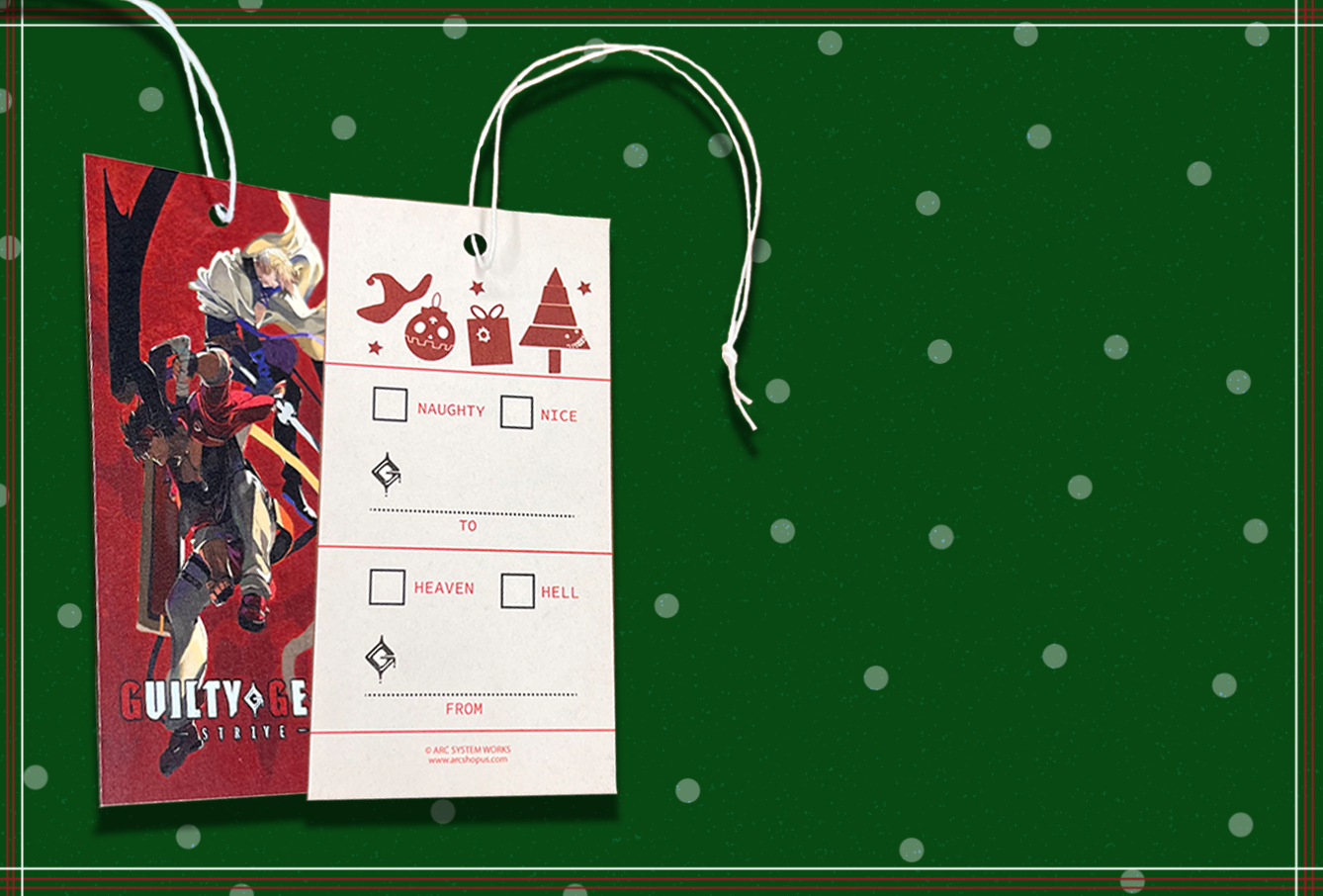 Plan Your Holiday Gift-Giving with Official Guilty Gear -Strive- Holid ...