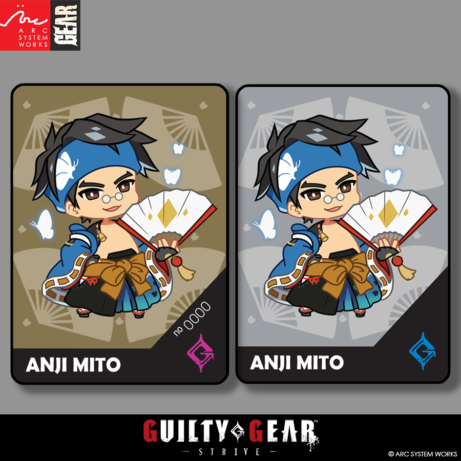 Guilty Gear -Strive- Precious Chibi Card: ANJI MITO – ArcShopUS