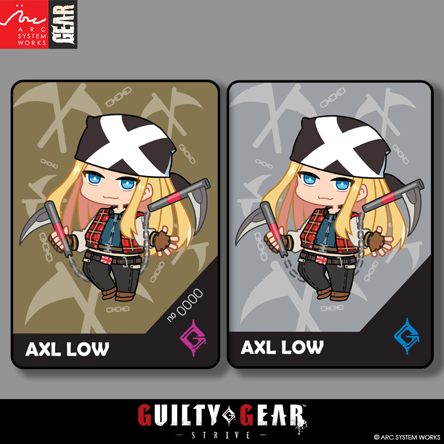 Guilty Gear -Strive- Precious Chibi Card: AXL LOW – ArcShopUS