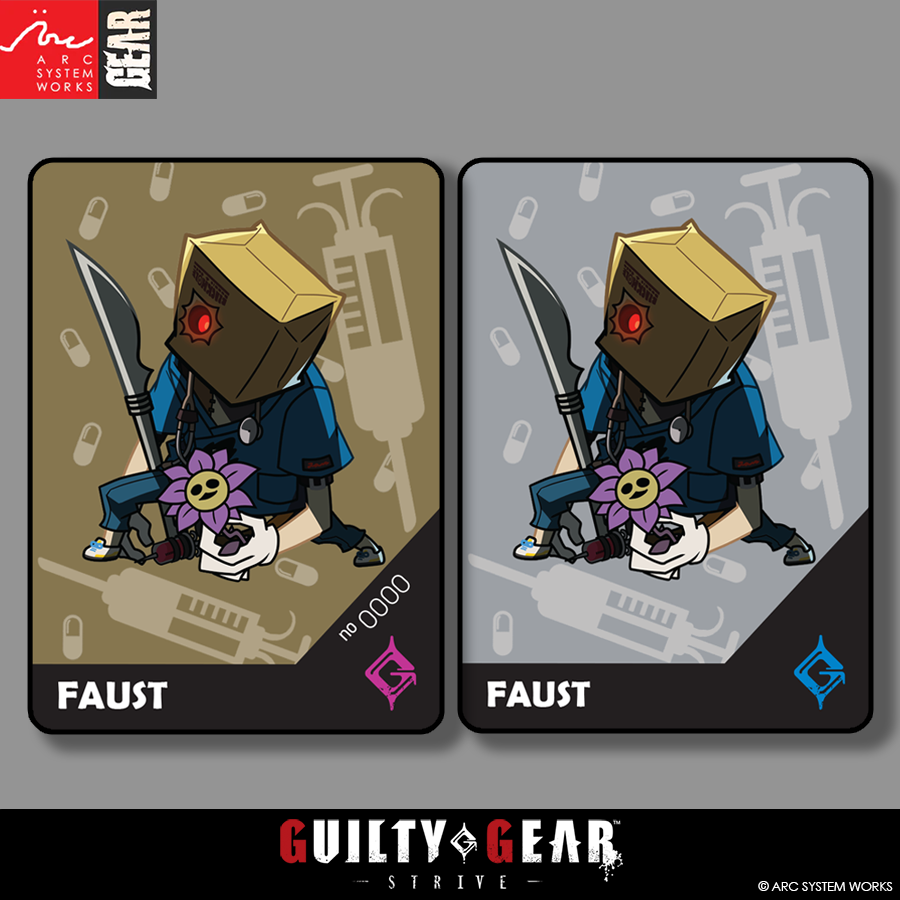 Guilty Gear -Strive- Precious Chibi Card: FAUST – ArcShopUS