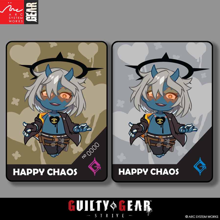 Guilty Gear -Strive- Precious Chibi Card: HAPPY CHAOS – ArcShopUS