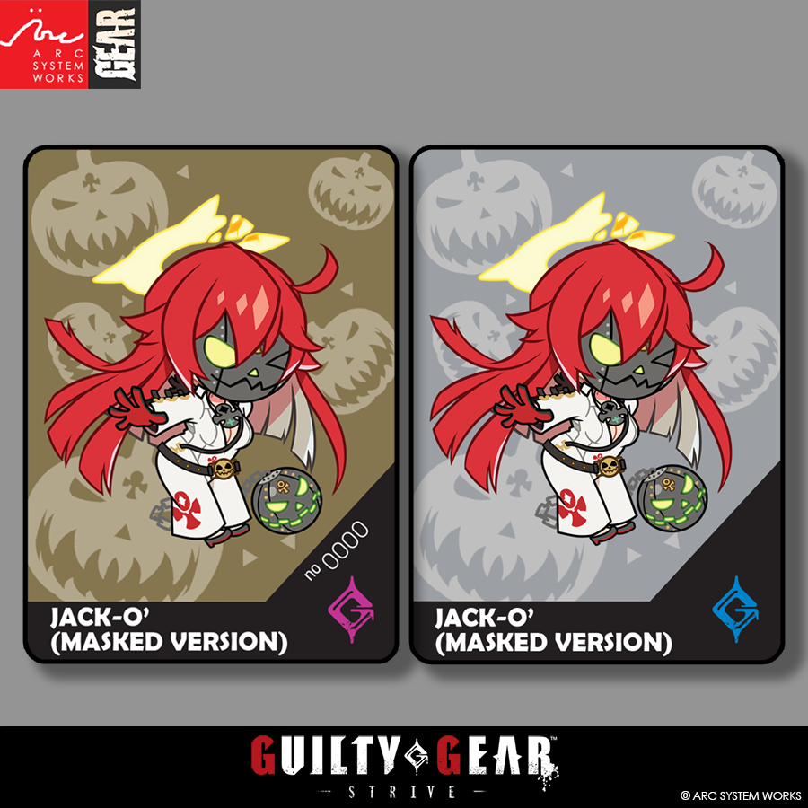 Guilty Gear -Strive- Event Exclusive Precious Chibi Card: Masked JACK ...