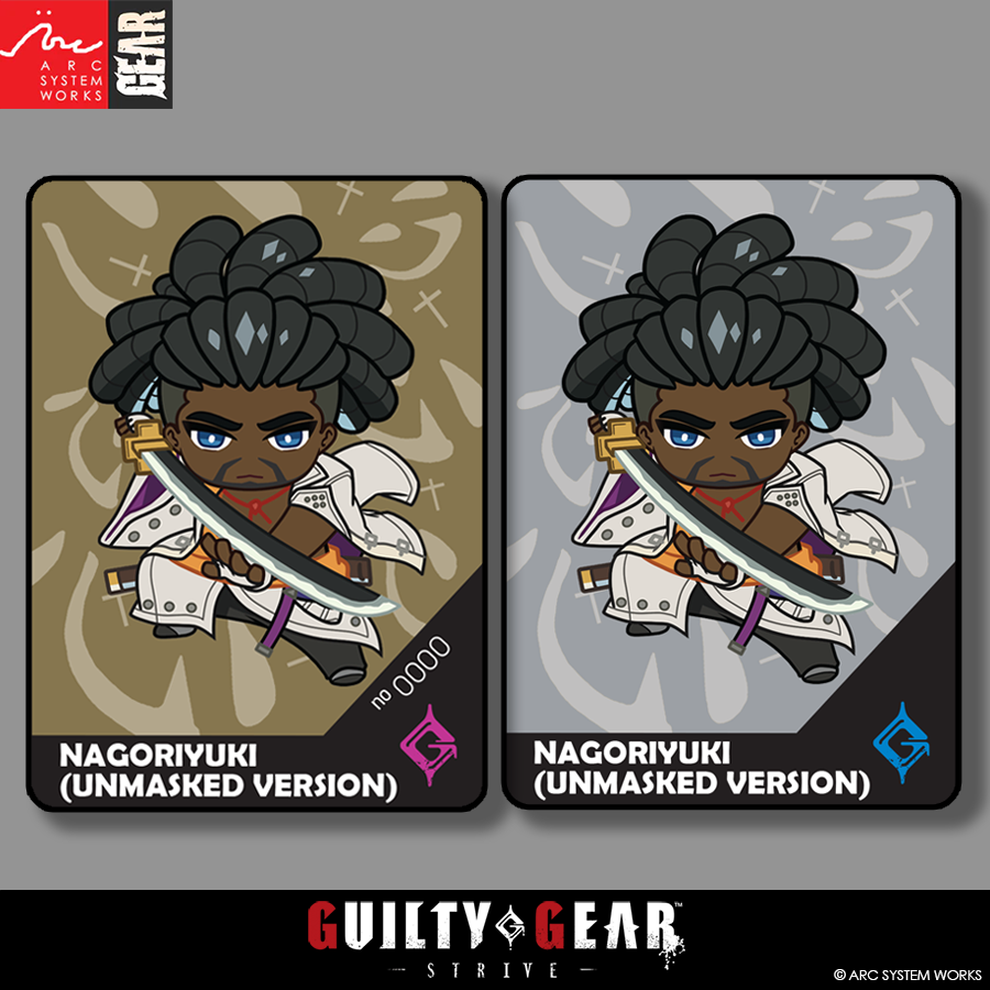 Guilty Gear -Strive- Event Exclusive Precious Chibi Card: UNMASKED NAG ...