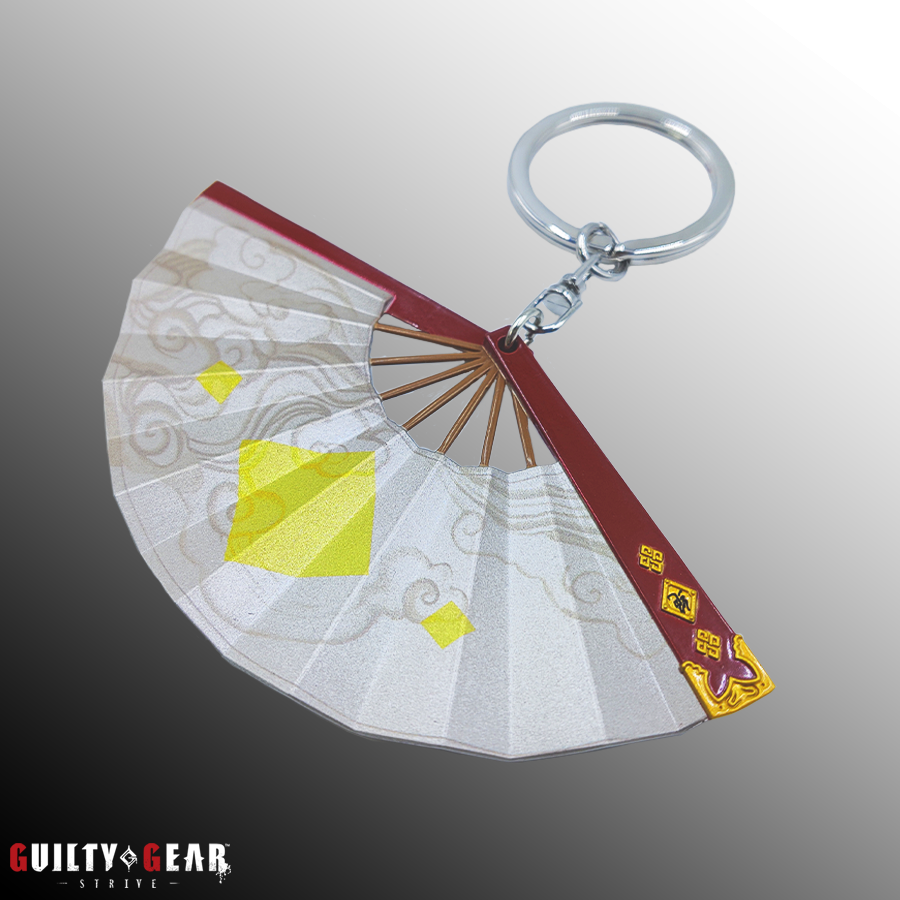 Guilty Gear -Strive- Anji Fan Metal Keychain – ArcShopUS
