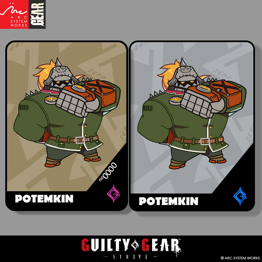 Guilty Gear -Strive- Precious Chibi Card: POTEMKIN – ArcShopUS