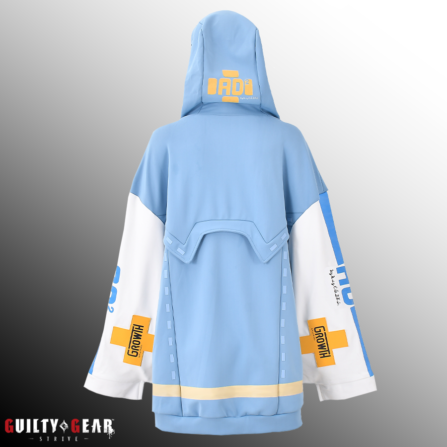 Guilty Gear -Strive- Bridget Headdress Jacket Hoodie with Brooch ...