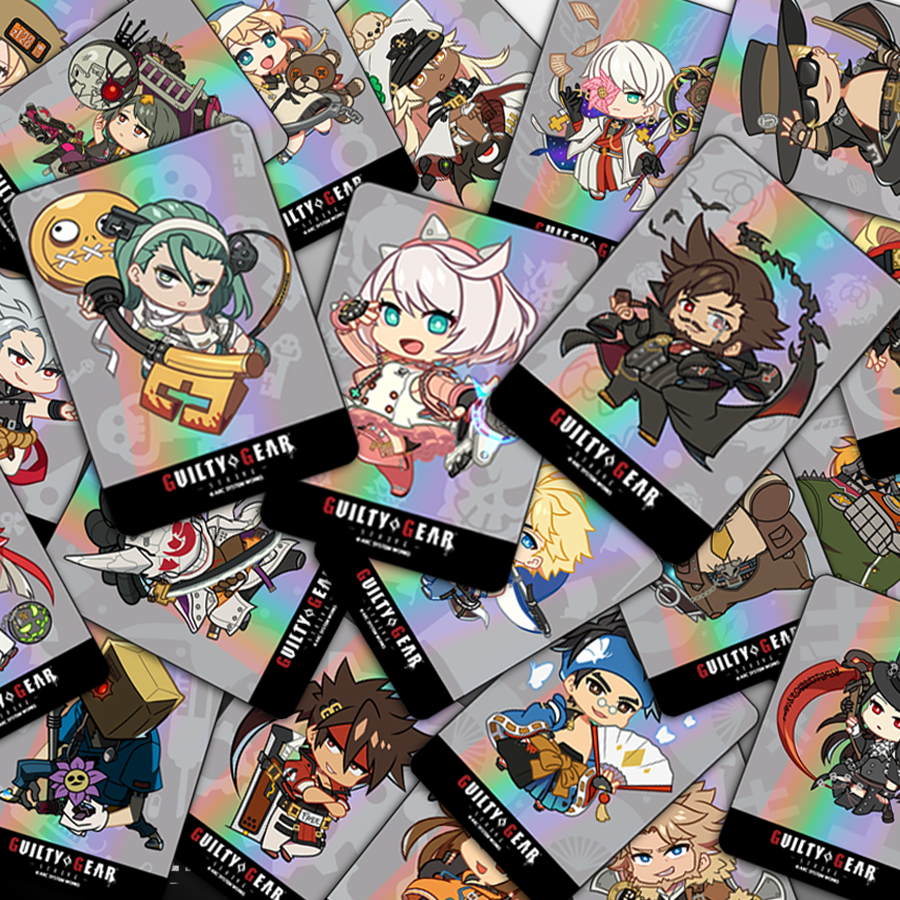 Guilty Gear -Strive- Precious Chibi Holographic Stickers (Pack of 4 ...