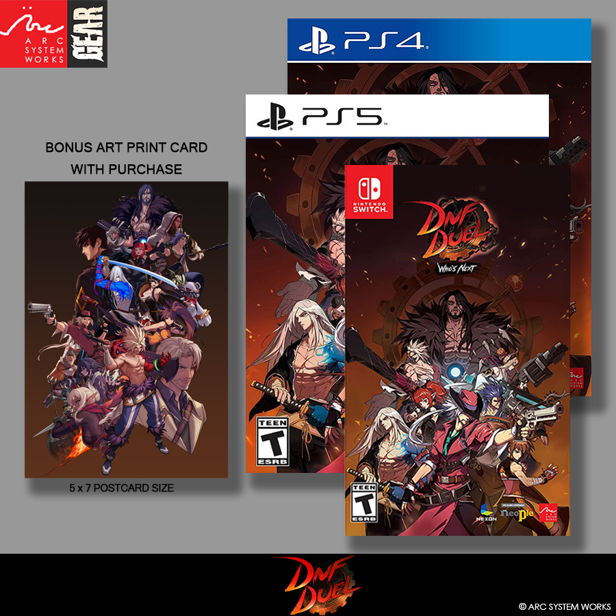 DNF Duel Video Game + Bonus Art Print Card – ArcShopUS