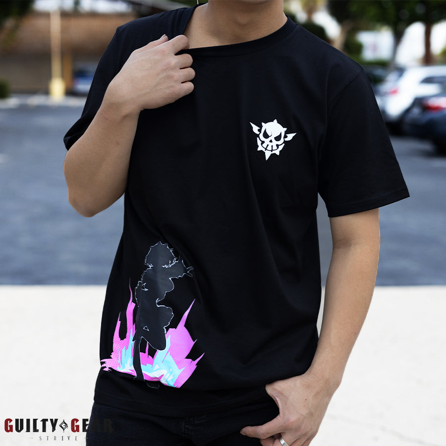 Guilty Gear -Strive- Elphelt Valentine Silhouette Black T-Shirt – ArcShopUS