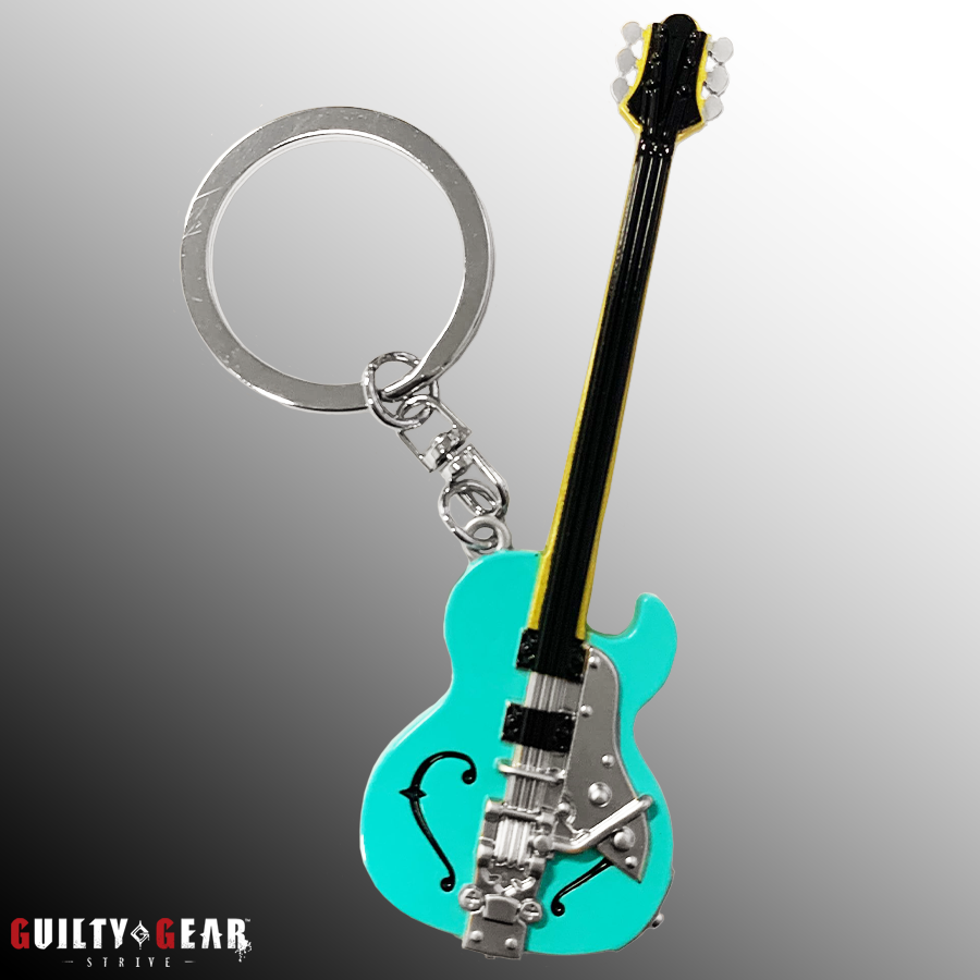 Guilty Gear -Strive- I-No Guitar Metal Keychain – ArcShopUS