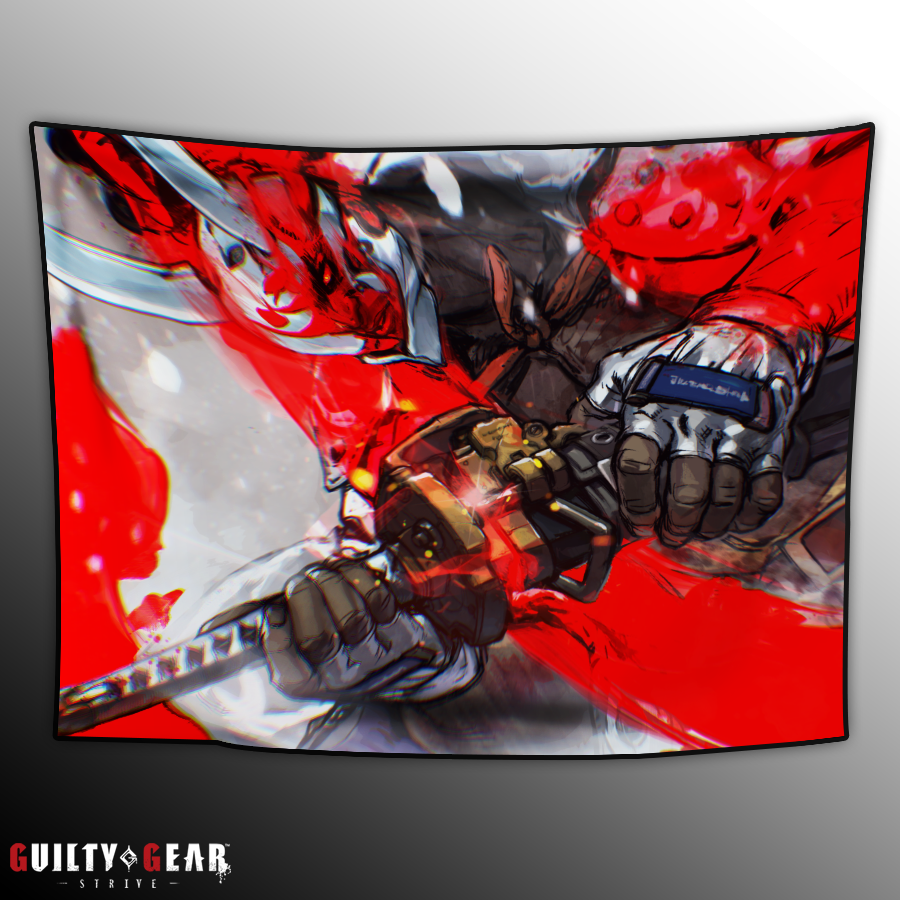 Guilty Gear -Strive- Deluxe Flannel Fleece Blanket Nagoriyuki – ArcShopUS