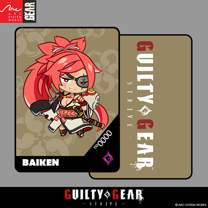 Guilty Gear -Strive- Precious Chibi Card: BAIKEN – ArcShopUS