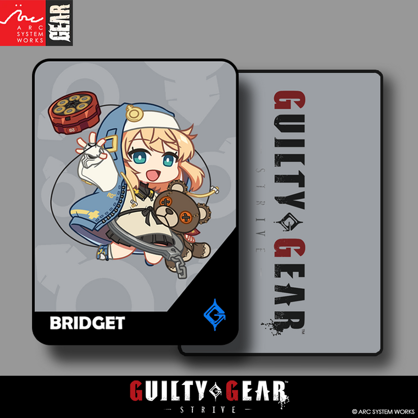 Pre-Order: Guilty Gear -Strive- Precious Chibi Card: BRIDGET – ArcShopUS